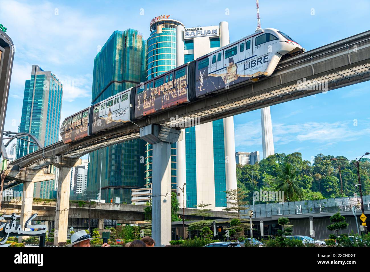 Kuala Lumpur,Malaysia April 20 2023:A modern,efficient integrated ...