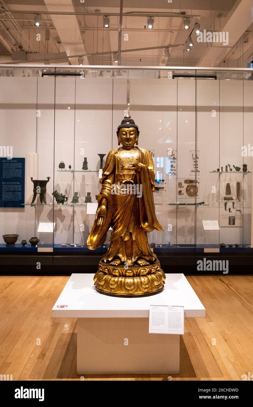 Buddha status in Chinese art at the East Asia Gallery at the Royal ...