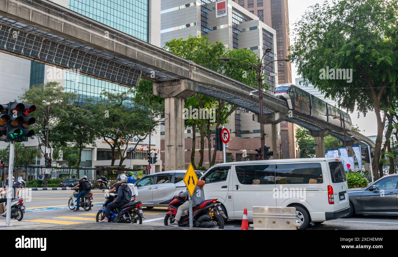 Kuala Lumpur,Malaysia April 20 2023:A modern,efficient integrated ...