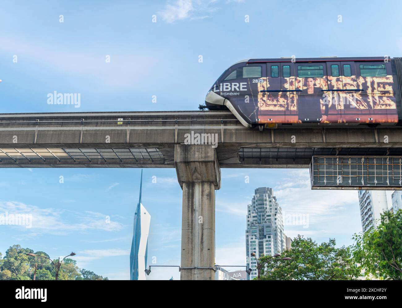 Kuala Lumpur,Malaysia April 20 2023:A modern,efficient integrated ...