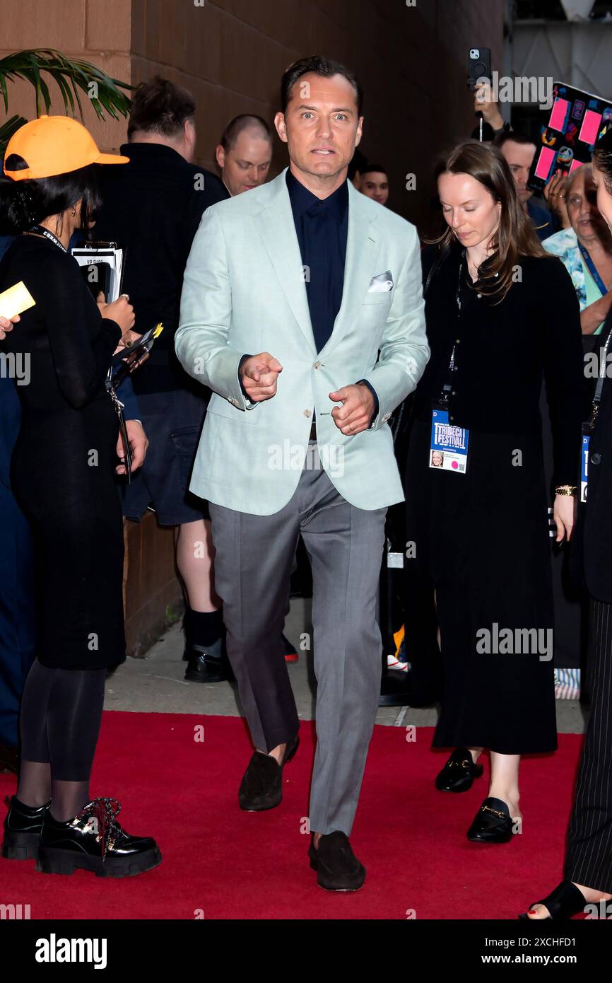 Tribeca Films 2024 Firebrand Screening Featuring: Jude Law Where: New ...