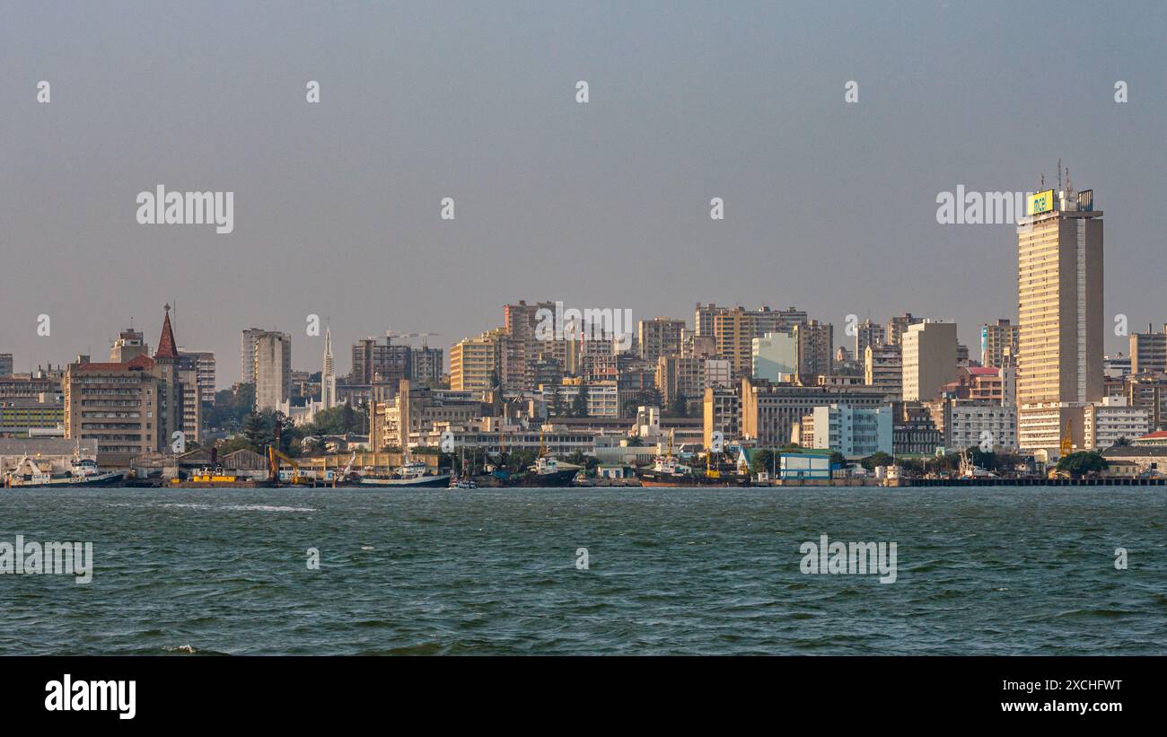 Maputo skyline from Catembe Stock Photo - Alamy
