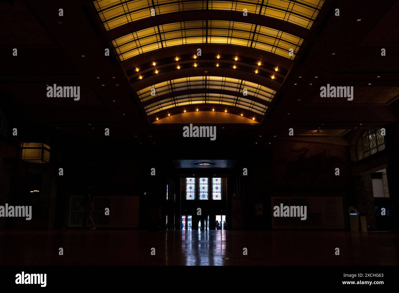 Hall of the Royal Ontario Museum - ROM in Toronto, Canada s economic ...