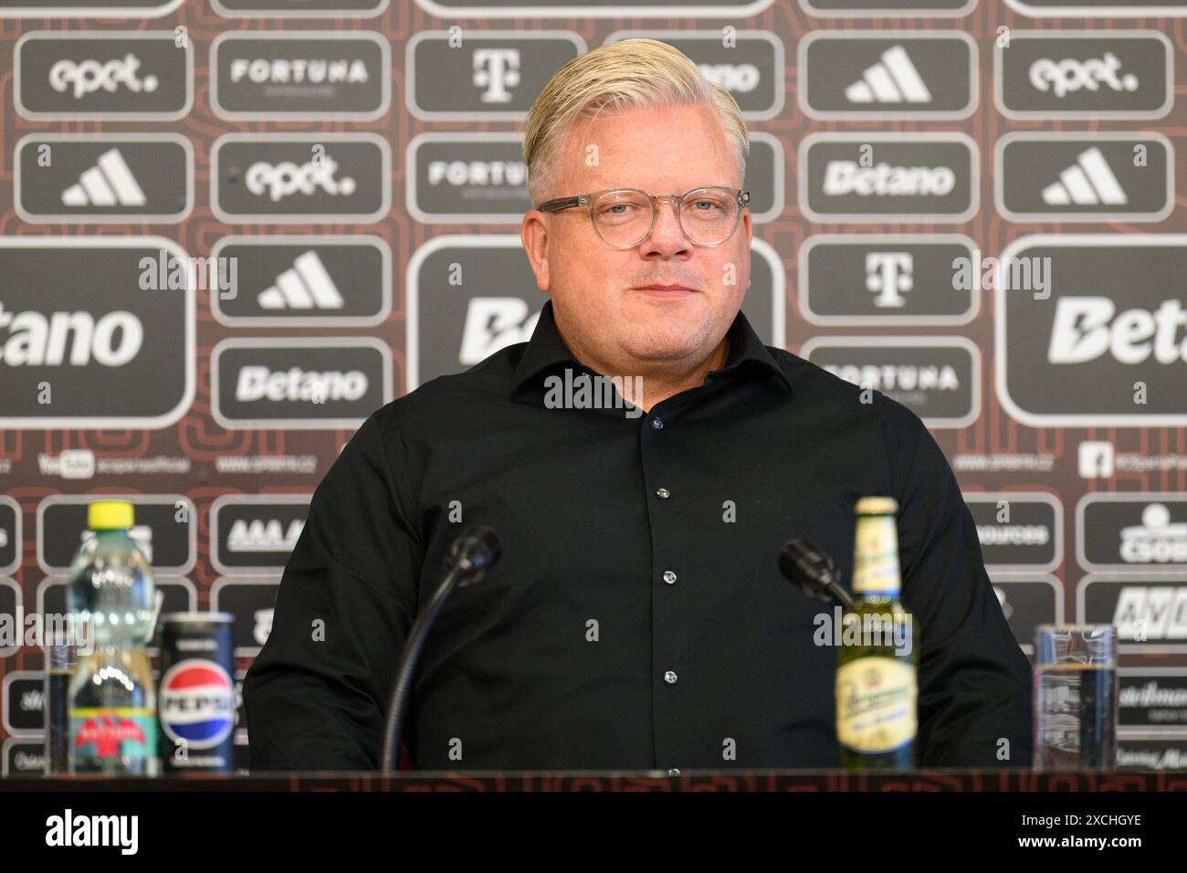 Prague, Czech Republic. 17th June, 2024. New Danish head coach of ...