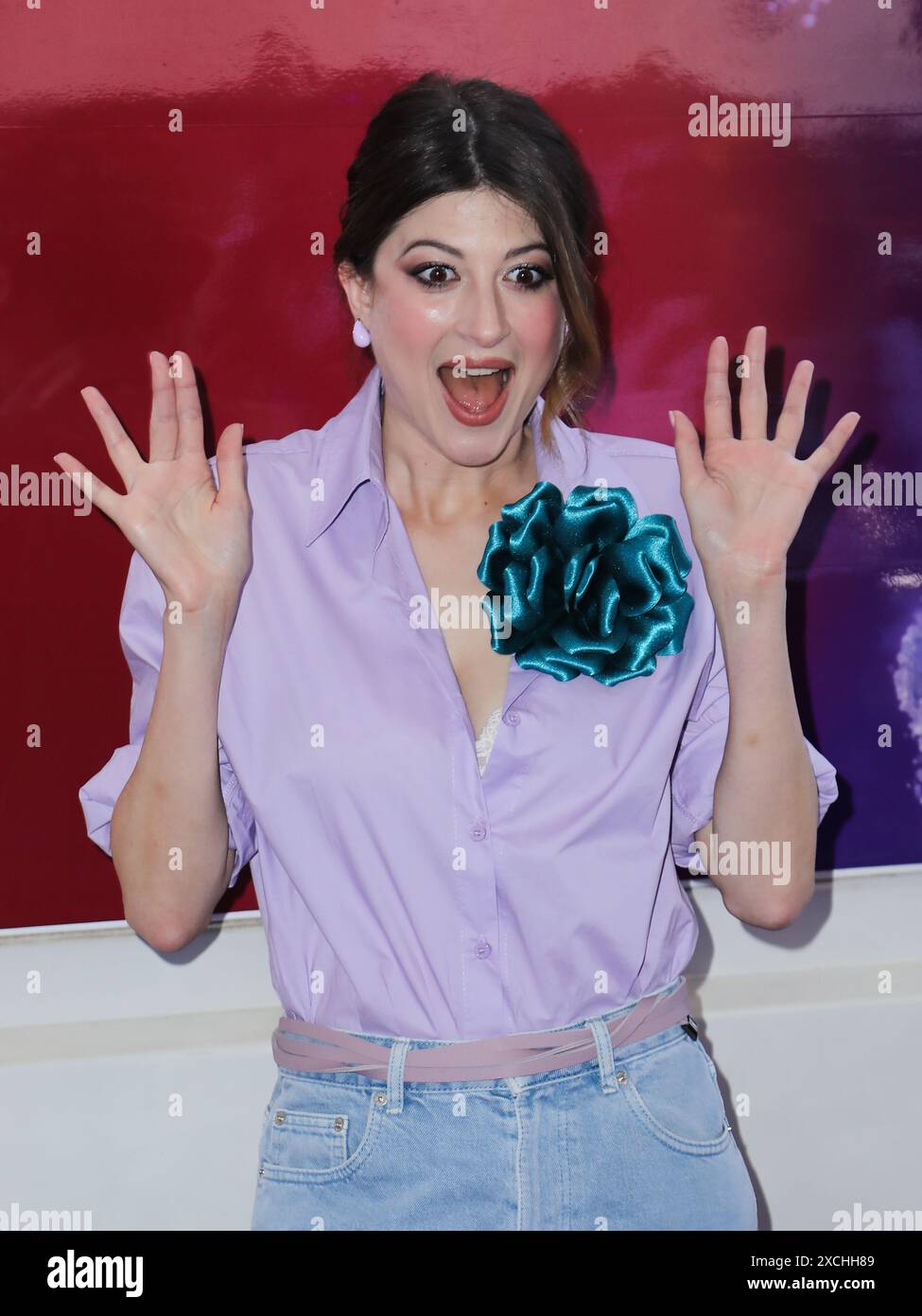 Rome, Italy. 17th June, 2024. Rome, Termini station, photocall for the ...