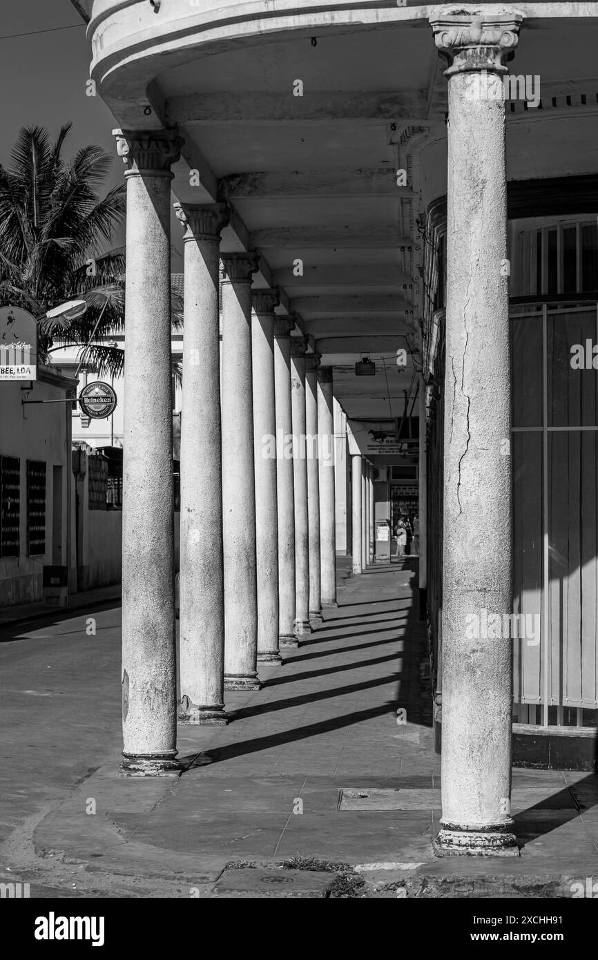 Mozambique, Maputo, Maputo Cidade, Downtown, Baixa, Old town ...