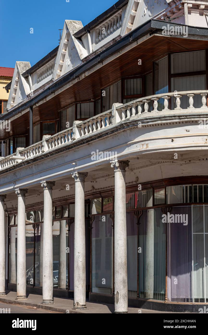 Mozambique, Maputo, Maputo Cidade, Downtown, Baixa, typical colonial ...