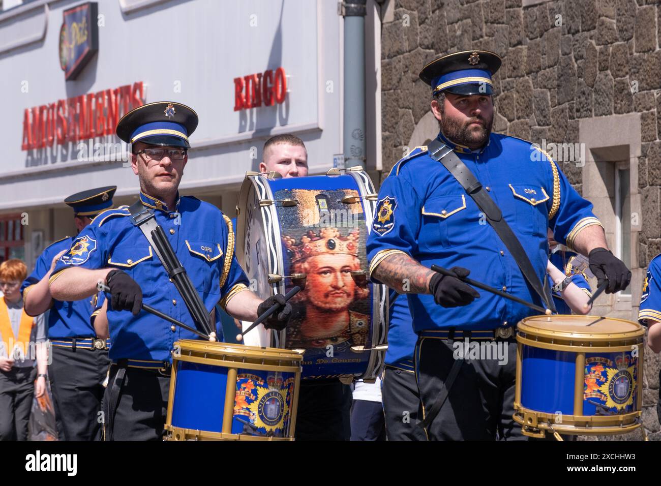 Castle guards flute band hi-res stock photography and images - Alamy