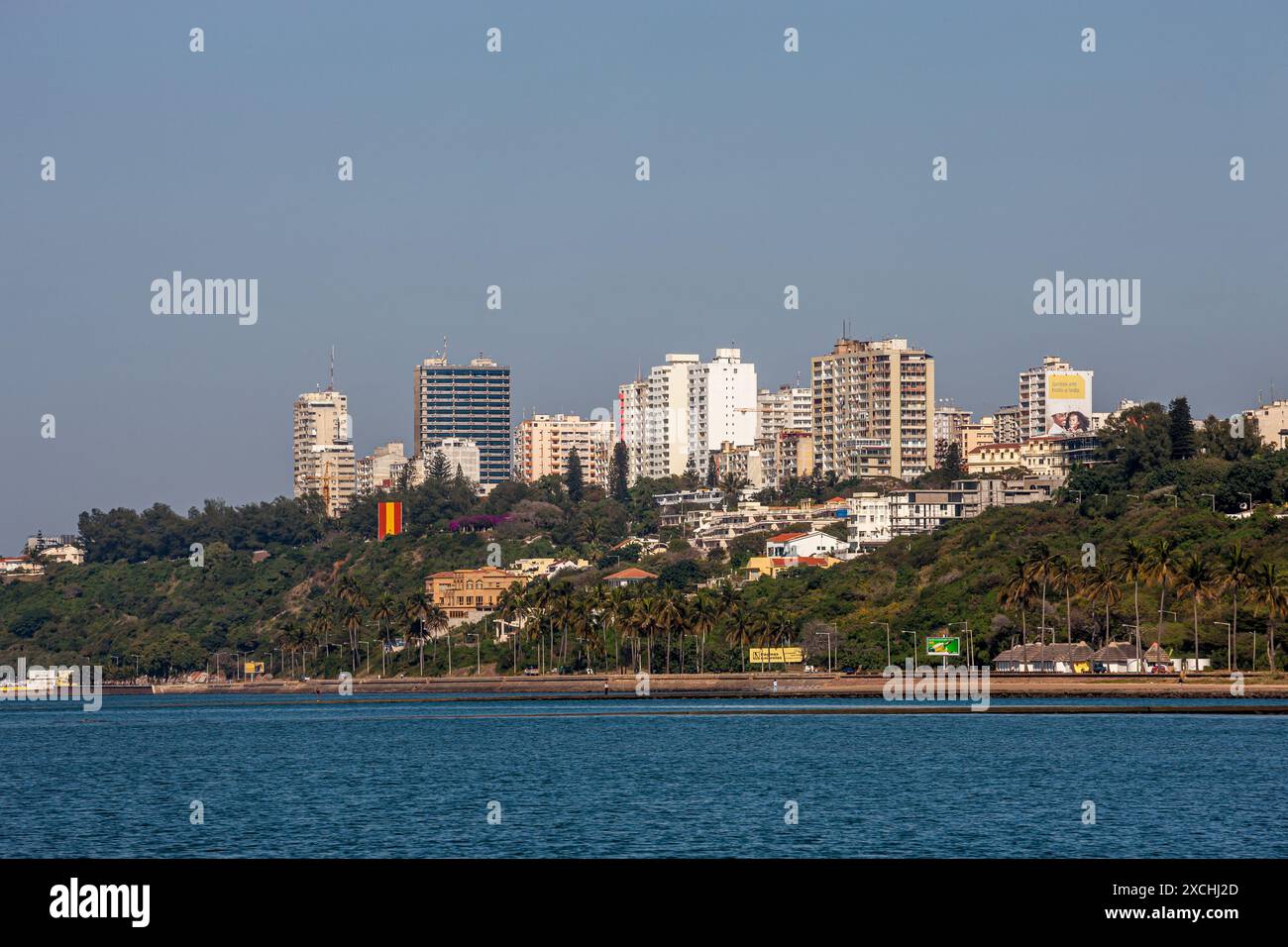 Mozambique, Maputo, Maputo Cidade, High buildings of the new city Stock ...