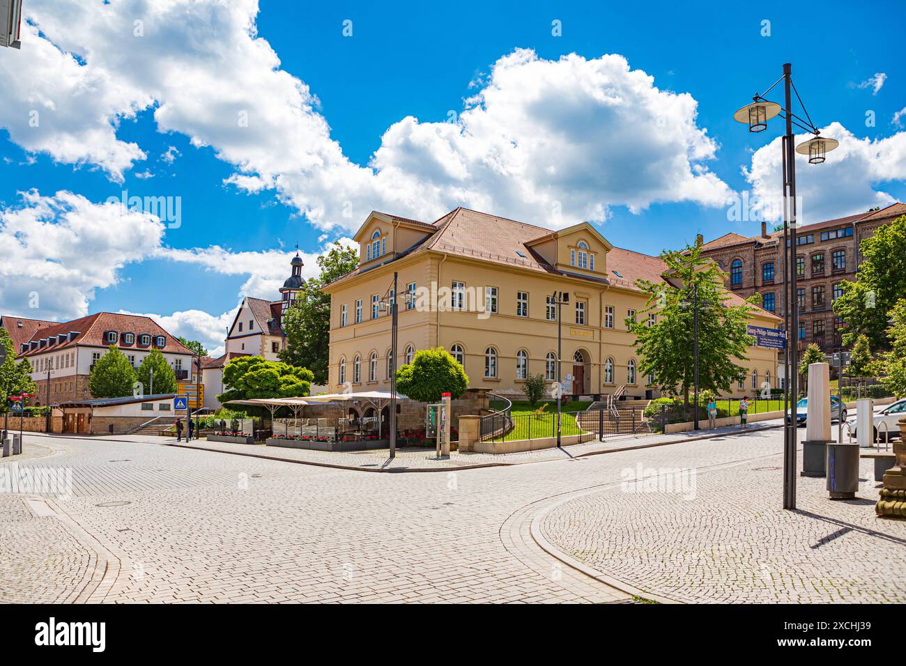 EISENACH, THURINGIA, GERMANY - CIRCA JUNE 2024: Georg-Philipp-Telemann ...