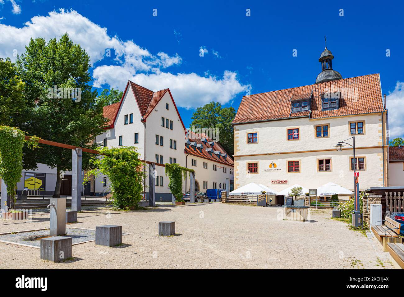 EISENACH, THURINGIA, GERMANY - CIRCA JUNE 2024: The Lutherplatz of ...