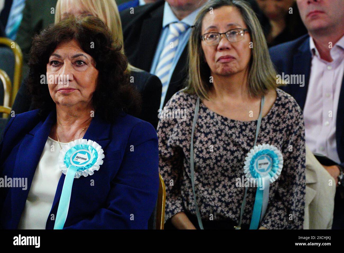 Reform UK supporters at the party's launch of 'Our Contract with You ...