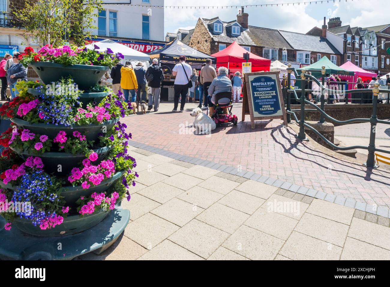 The West Norfolk Food and Drink Festival in Hunstanton, June 2024 Stock ...