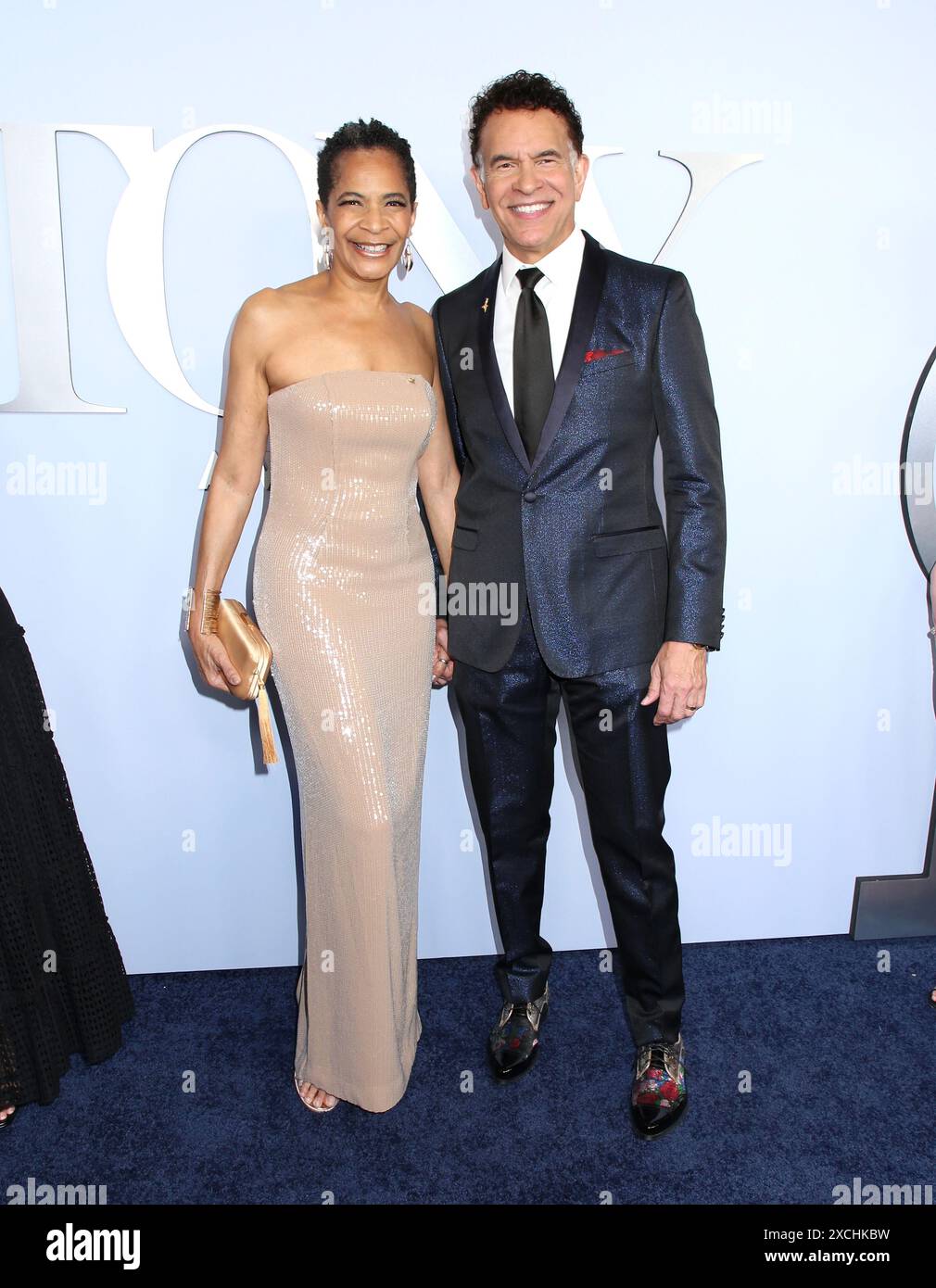 New York City, USA. 16th June, 2024. Allyson Tucker and Brian Stokes ...