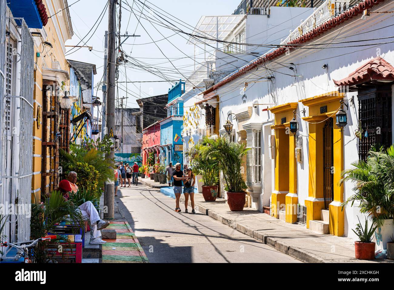 Getsemani District, Cartagena Stock Photo - Alamy