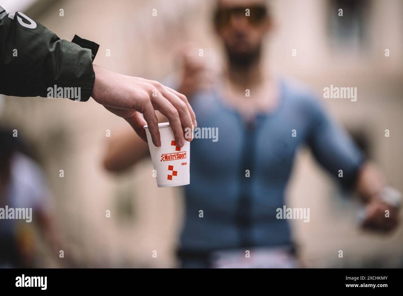 Provisioning in Triathlon with Nutrisport energy drink for athletes ...