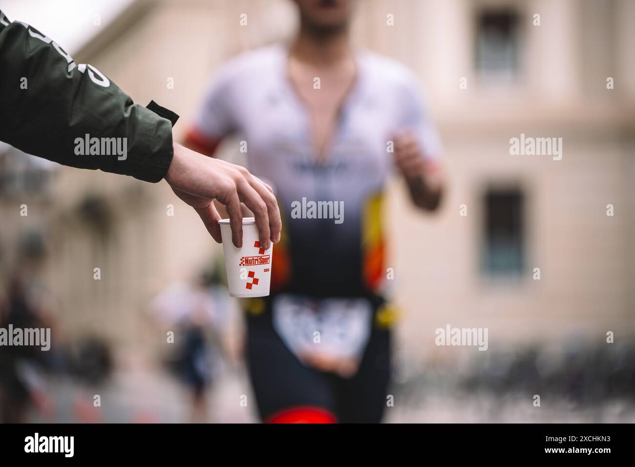 Provisioning in Triathlon with Nutrisport energy drink for athletes ...