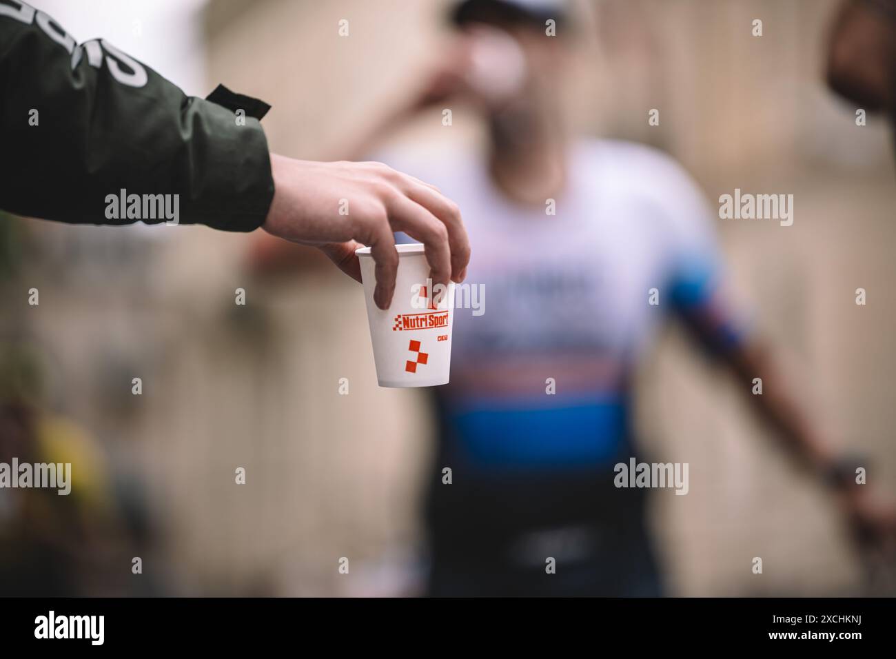 Provisioning in Triathlon with Nutrisport energy drink for athletes ...