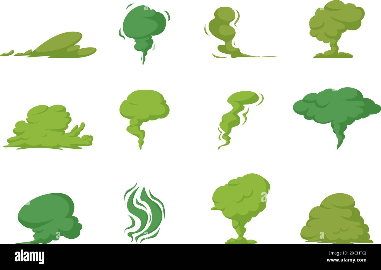 Spoiled food stink Stock Vector Images - Alamy