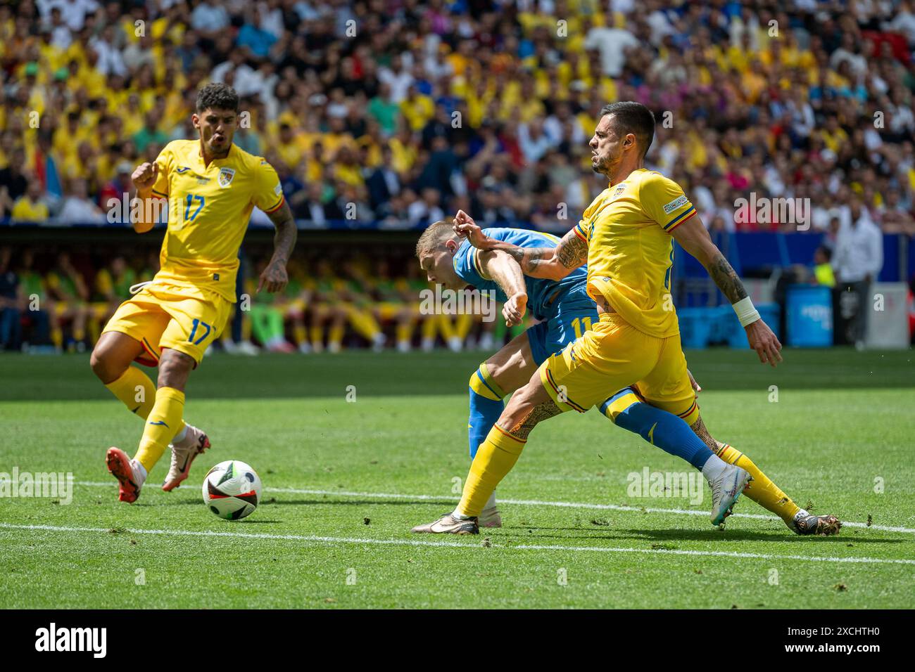 Florinel Coman (Rumaenien, #17), Artem Dovbyk (Ukraine, #11), Andonie ...
