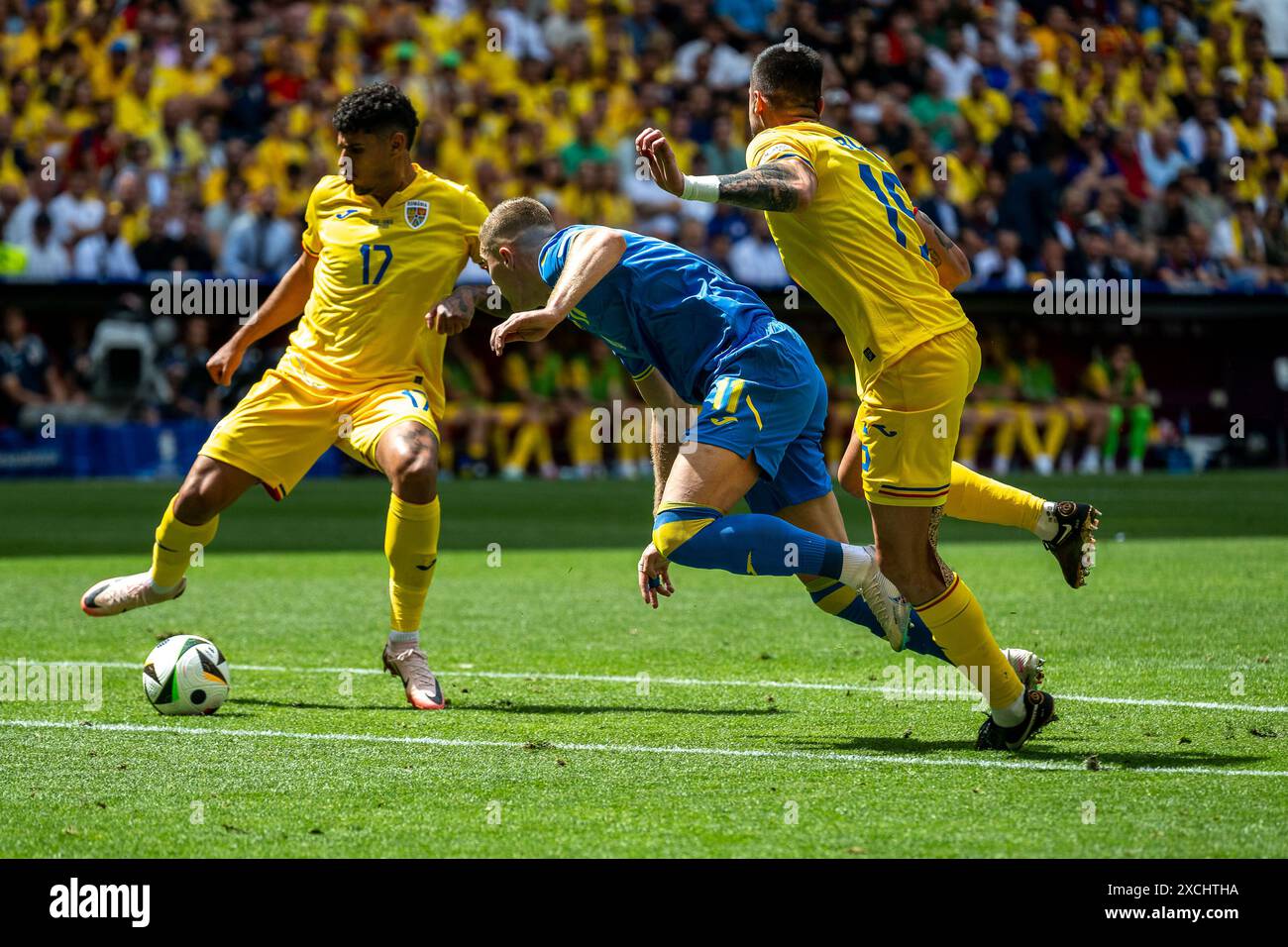 Florinel Coman (Rumaenien, #17), Artem Dovbyk (Ukraine, #11), Andonie ...