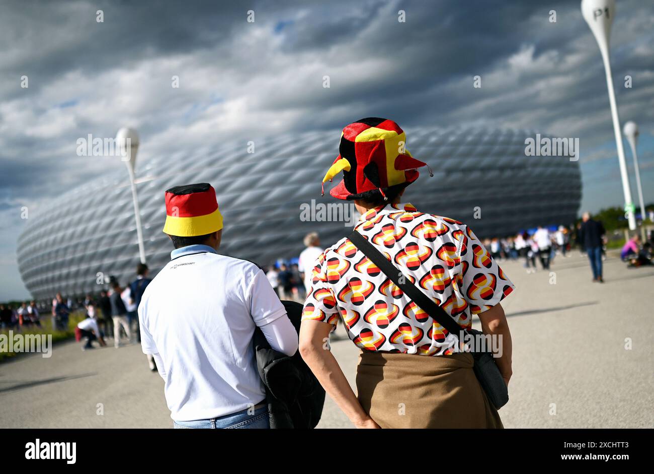 Fussball, Europameisterschaft, EURO 2024, Gruppe A, Allianz Arena ...
