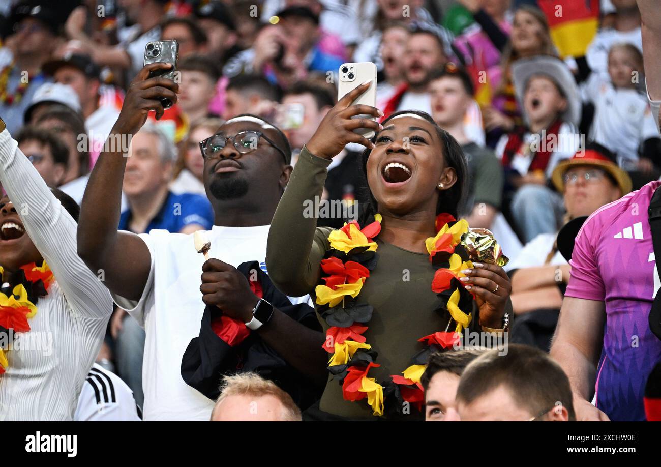 Fussball, Europameisterschaft, EURO 2024, Gruppe A, Allianz Arena ...