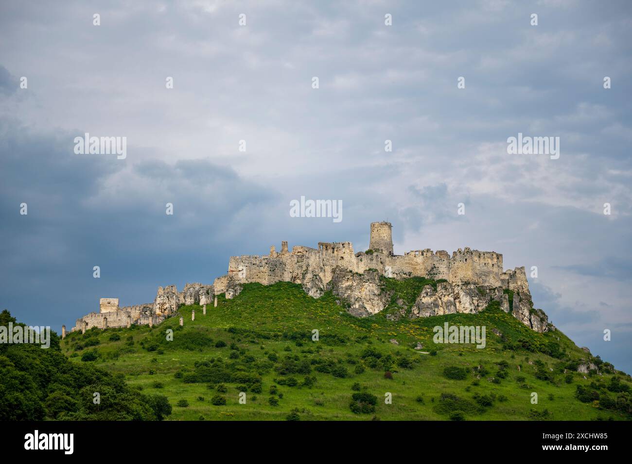 The Spis Castle in Slovakia Stock Photo - Alamy