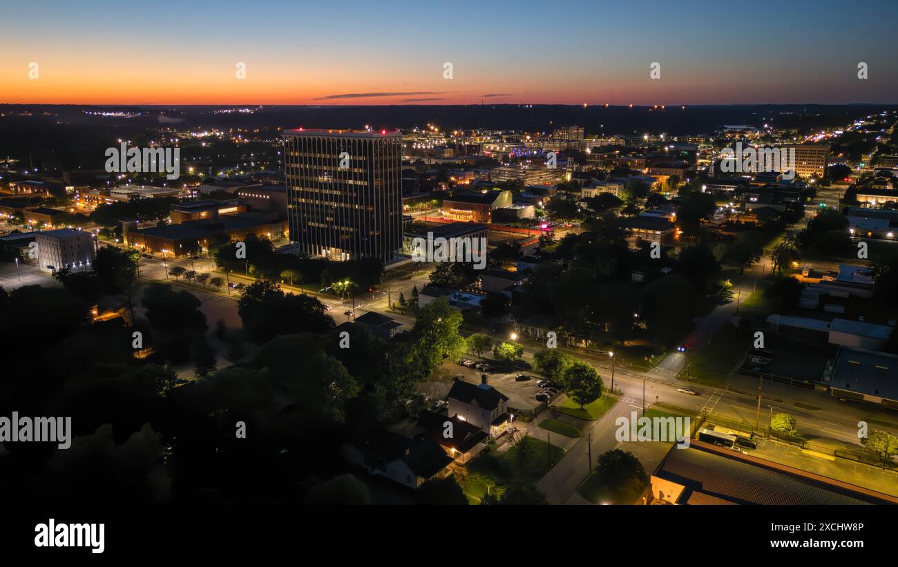 Drone shots over Columbus, Georgia Stock Photo - Alamy
