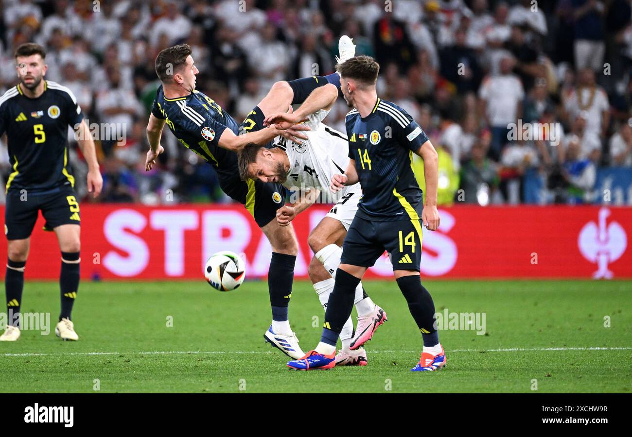 Fussball, Europameisterschaft, EURO 2024, Gruppe A, Allianz Arena ...