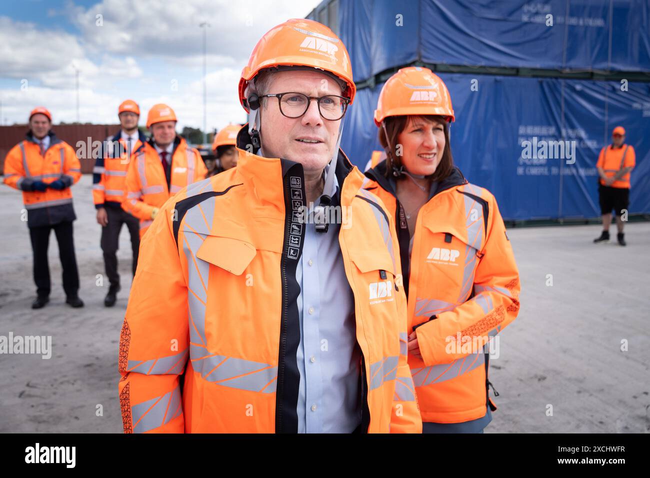 Labour Party leader Sir Keir Starmer and shadow chancellor Rachel ...