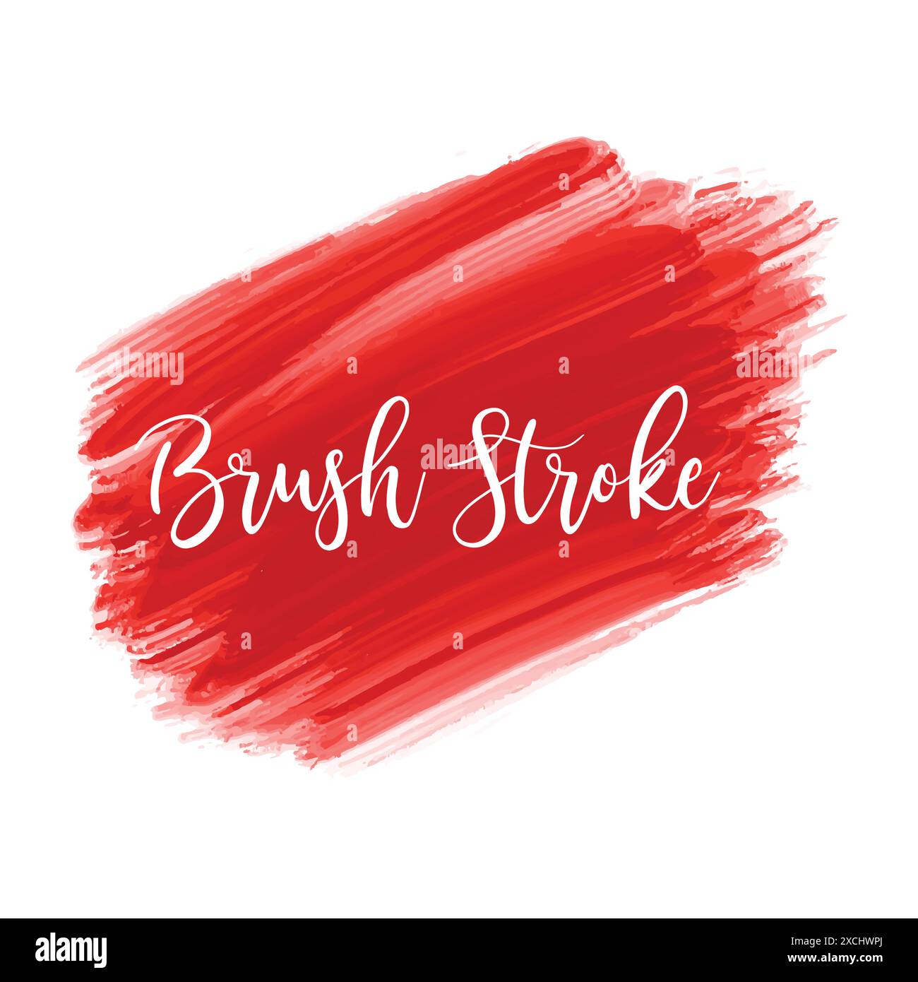 Red brush stroke hi-res stock photography and images - Alamy