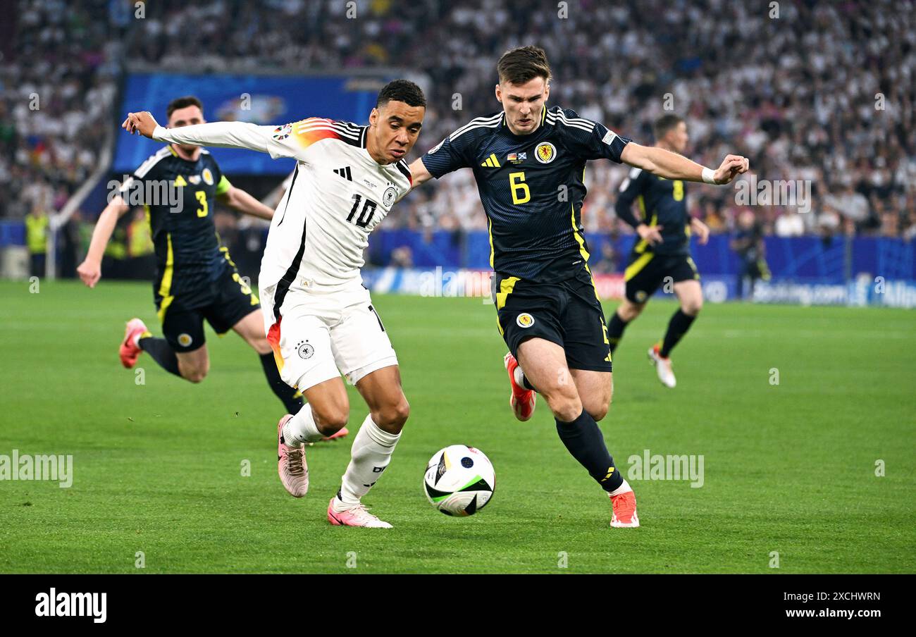 Fussball, Europameisterschaft, EURO 2024, Gruppe A, Allianz Arena MŸnchen: Deutschland ...