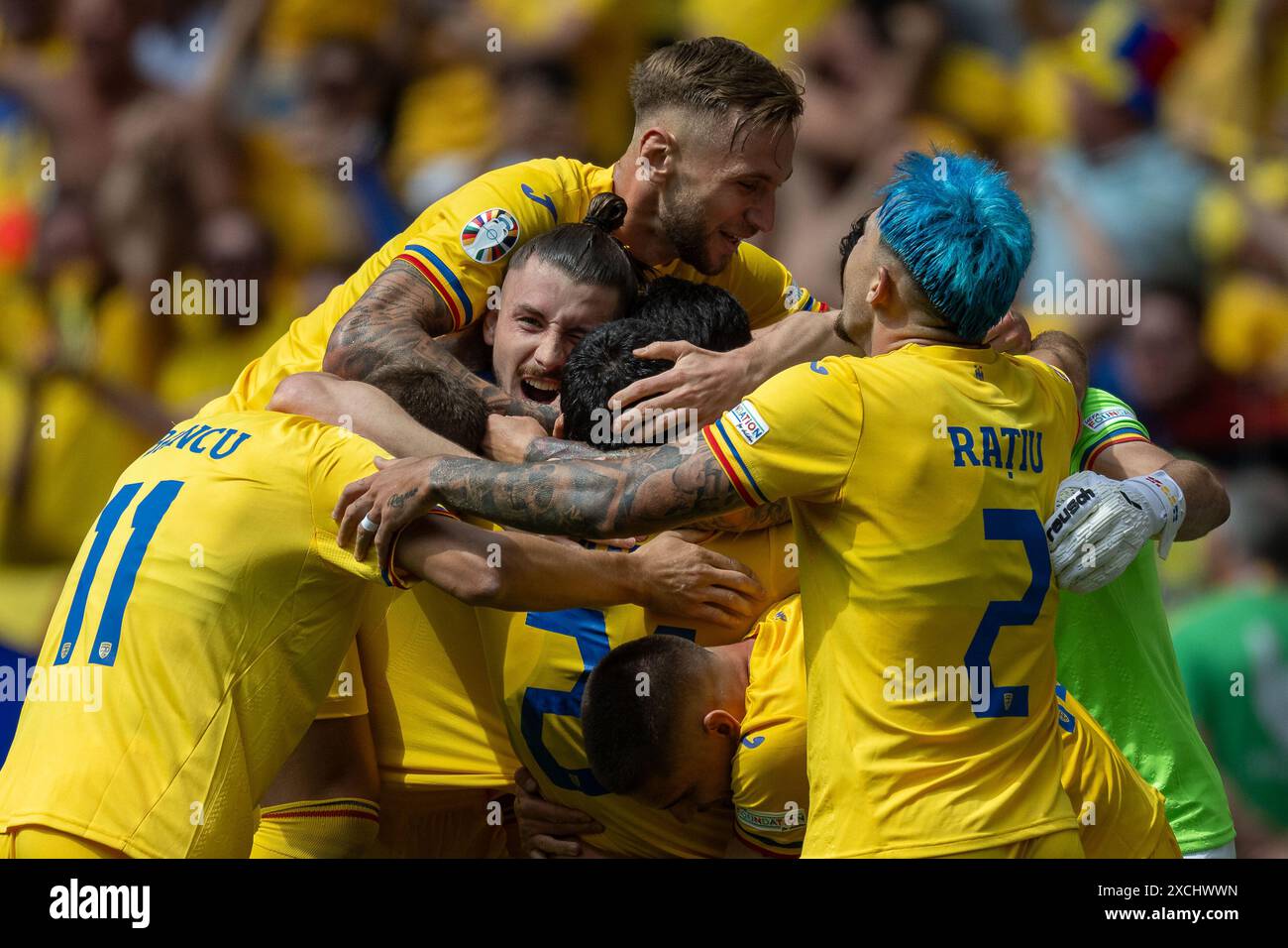 Tor zum 1:0 durch Nicolae Claudiu Stanciu (Rumaenien, #21), GER ... Tor zum 1:0 durch Nicolae Claudiu Stanciu (Rumaenien, #21), GER ...