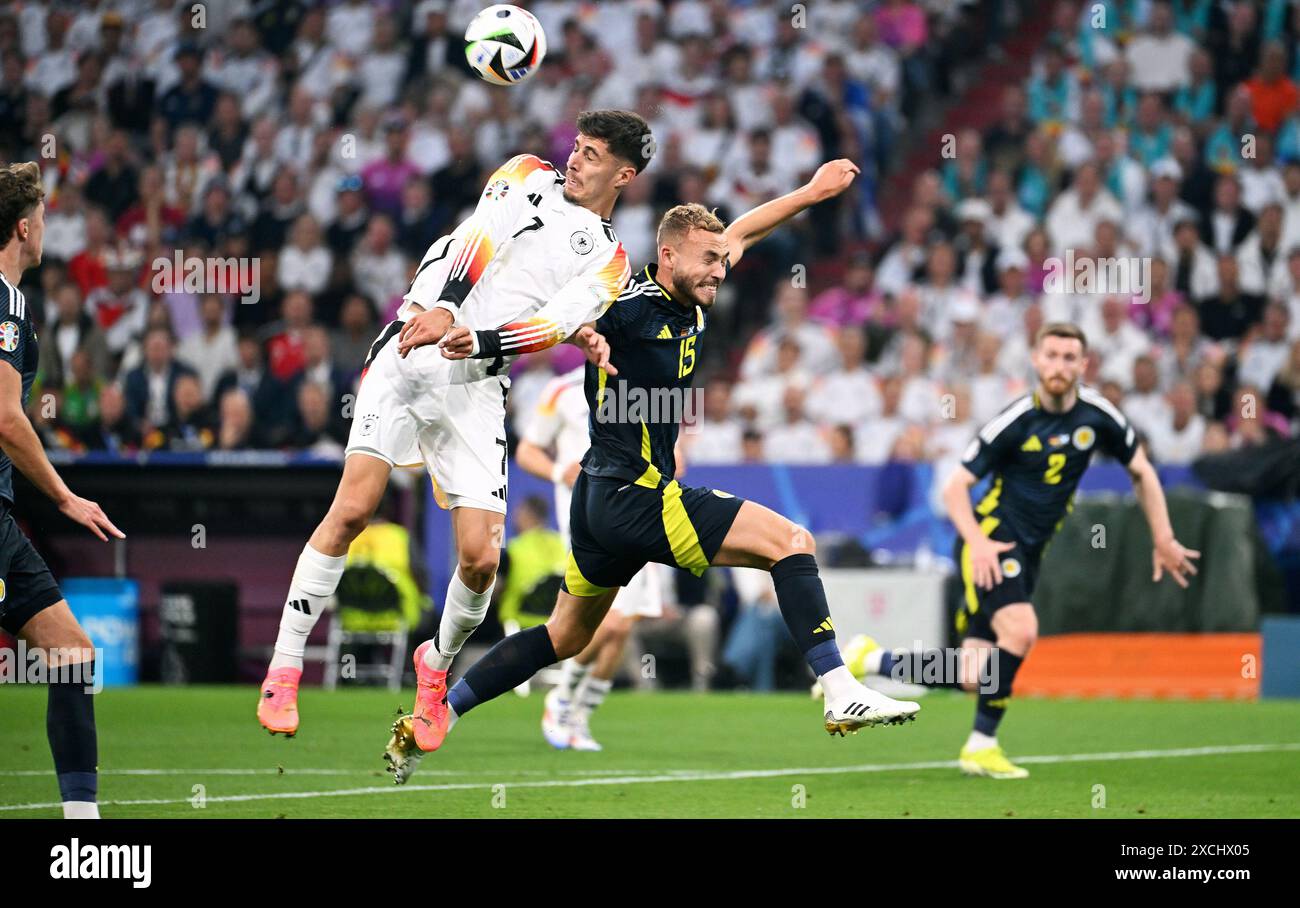 Fussball, Europameisterschaft, EURO 2024, Gruppe A, Allianz Arena ...