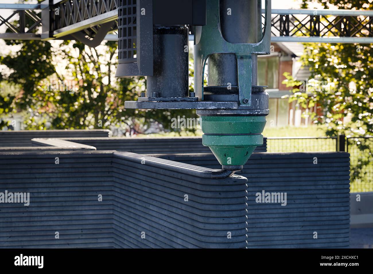 3D printing single-family houses with concrete: New technology for ...