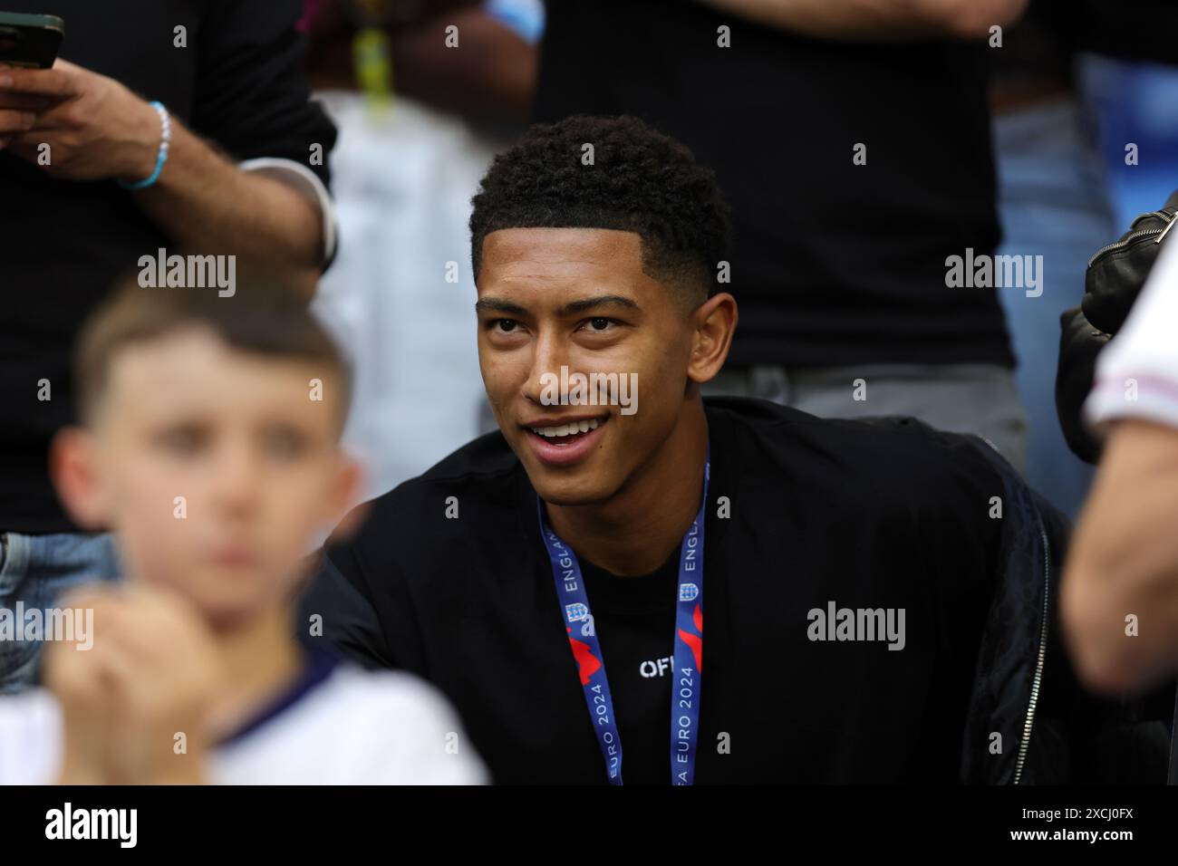 GELSENKIRCHEN, GERMANY - JUNE 16: Jobe Bellingham - Brother of Jude ...