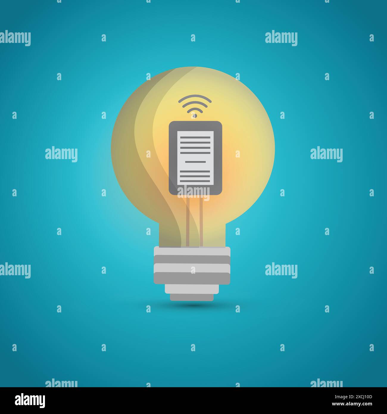 Book light bulb line hi-res stock photography and images - Alamy