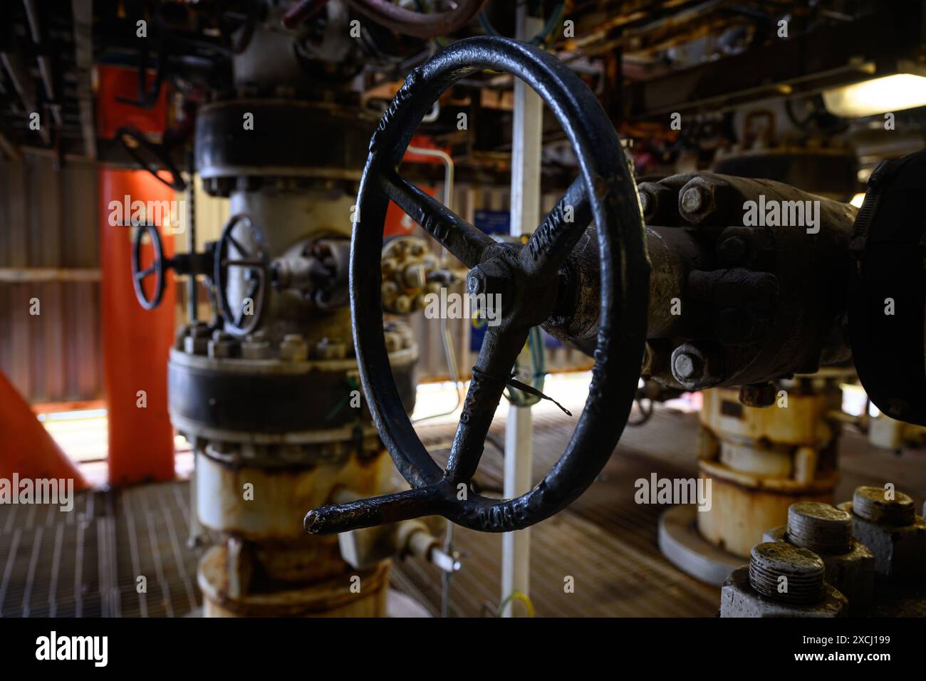 System elements of the Well Bay are seen on the Rough 47/3B Bravo gas ...