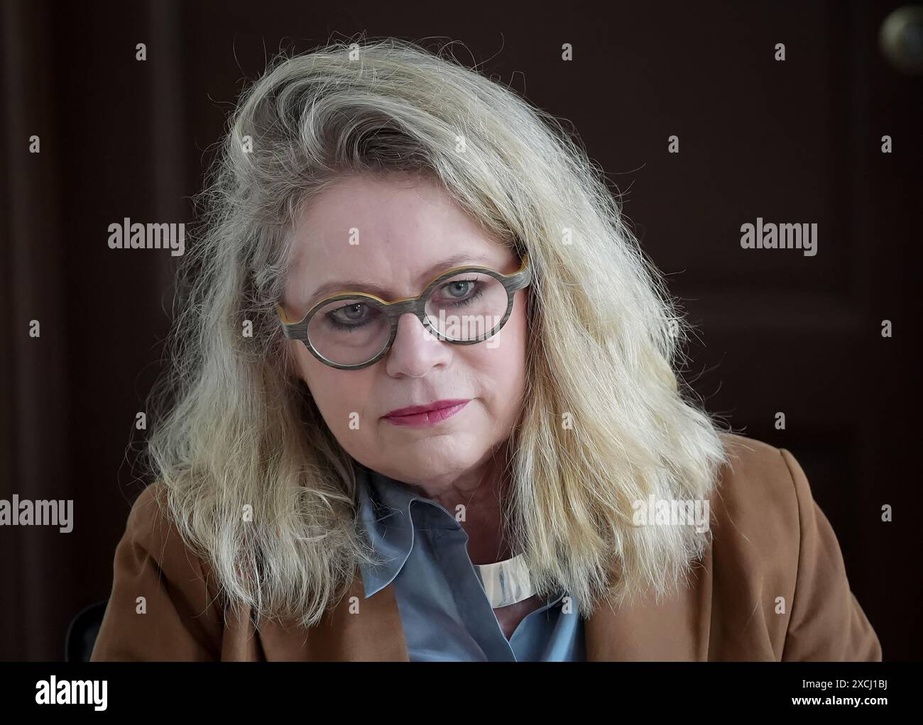 Berlin, Germany. 17th June, 2024. Ute Bonde (CDU), Senator for Mobility ...