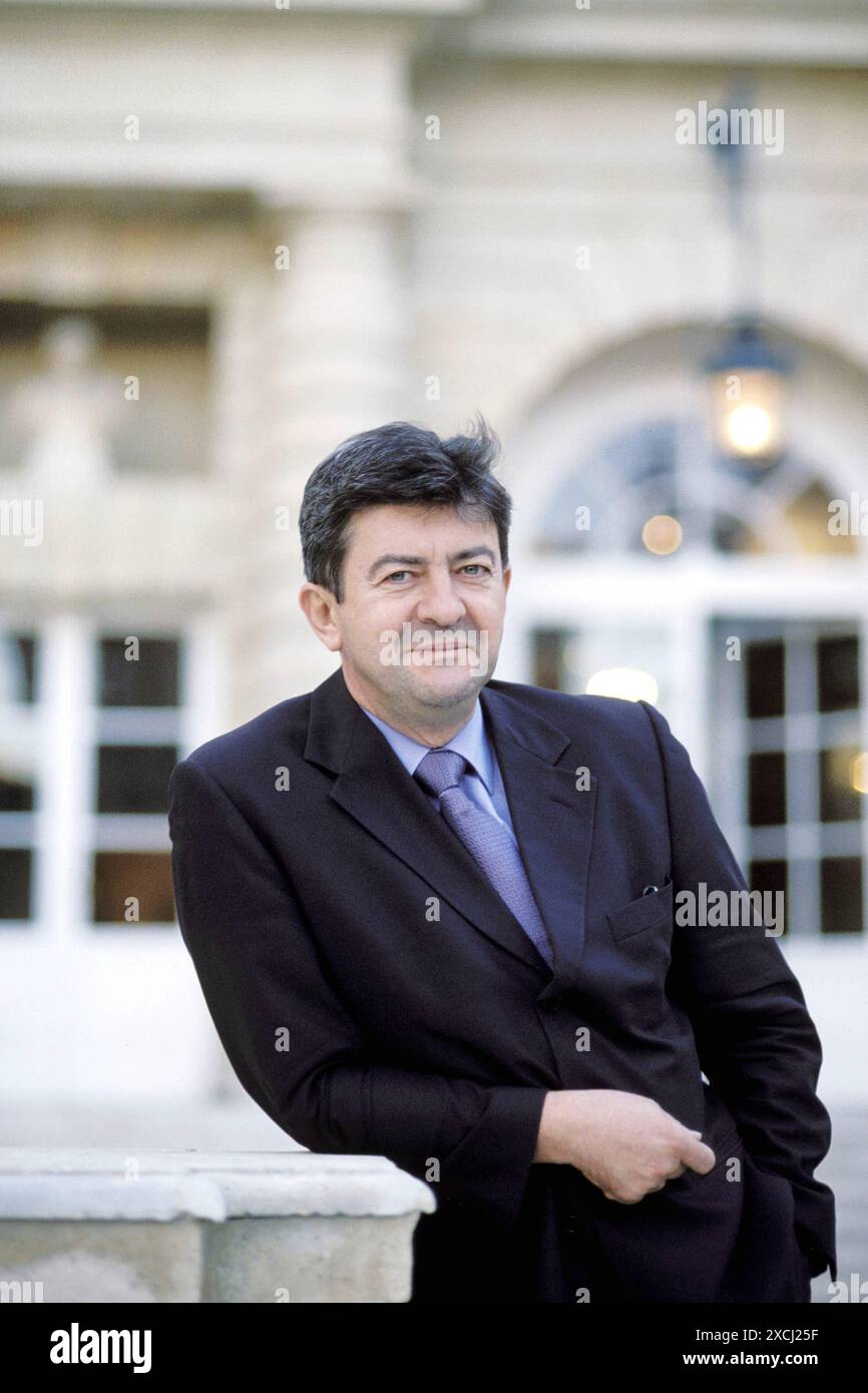 Jean luc melenchon portrait hi-res stock photography and images - Alamy