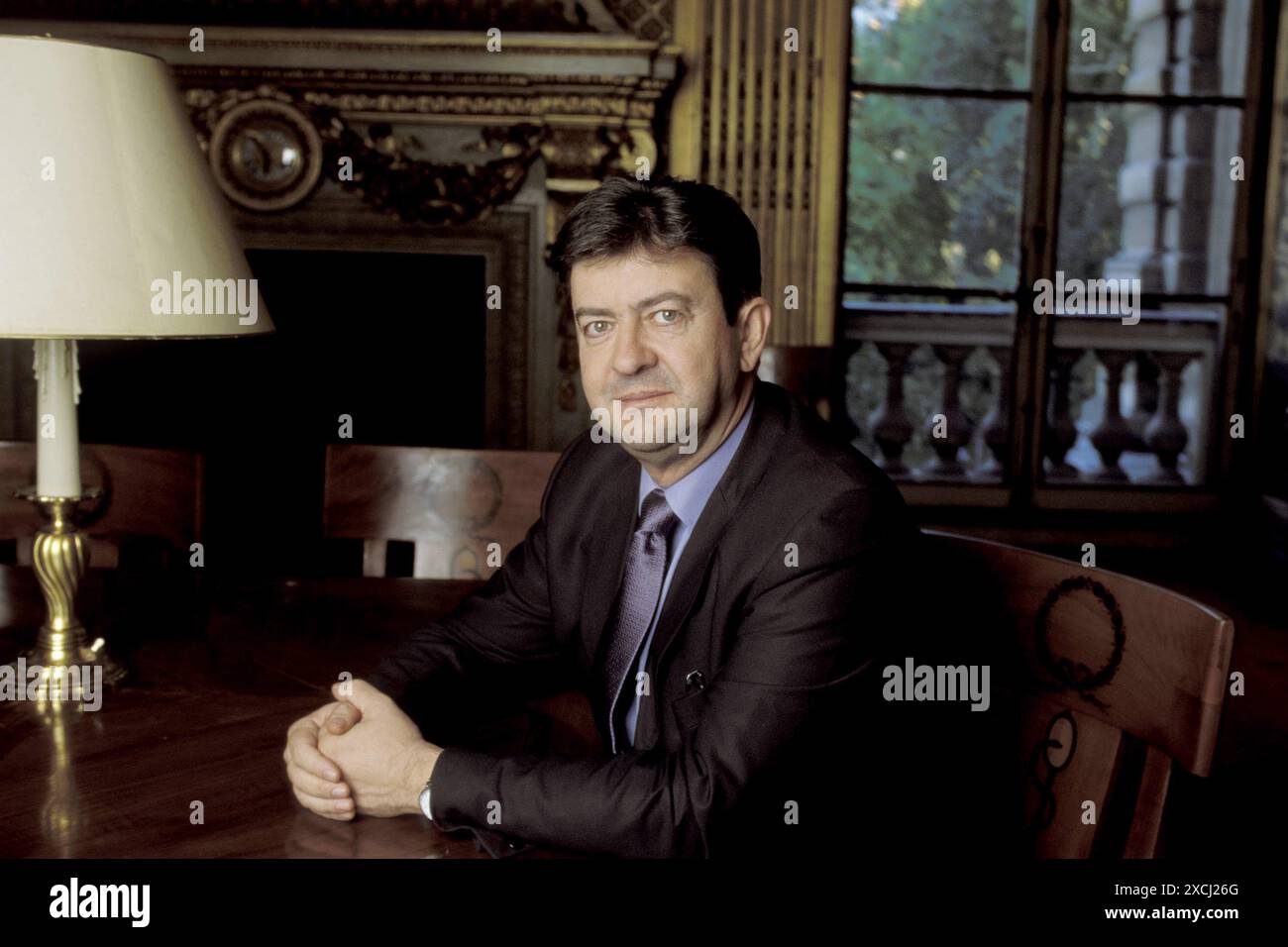 Jean luc melenchon portrait hi-res stock photography and images - Alamy