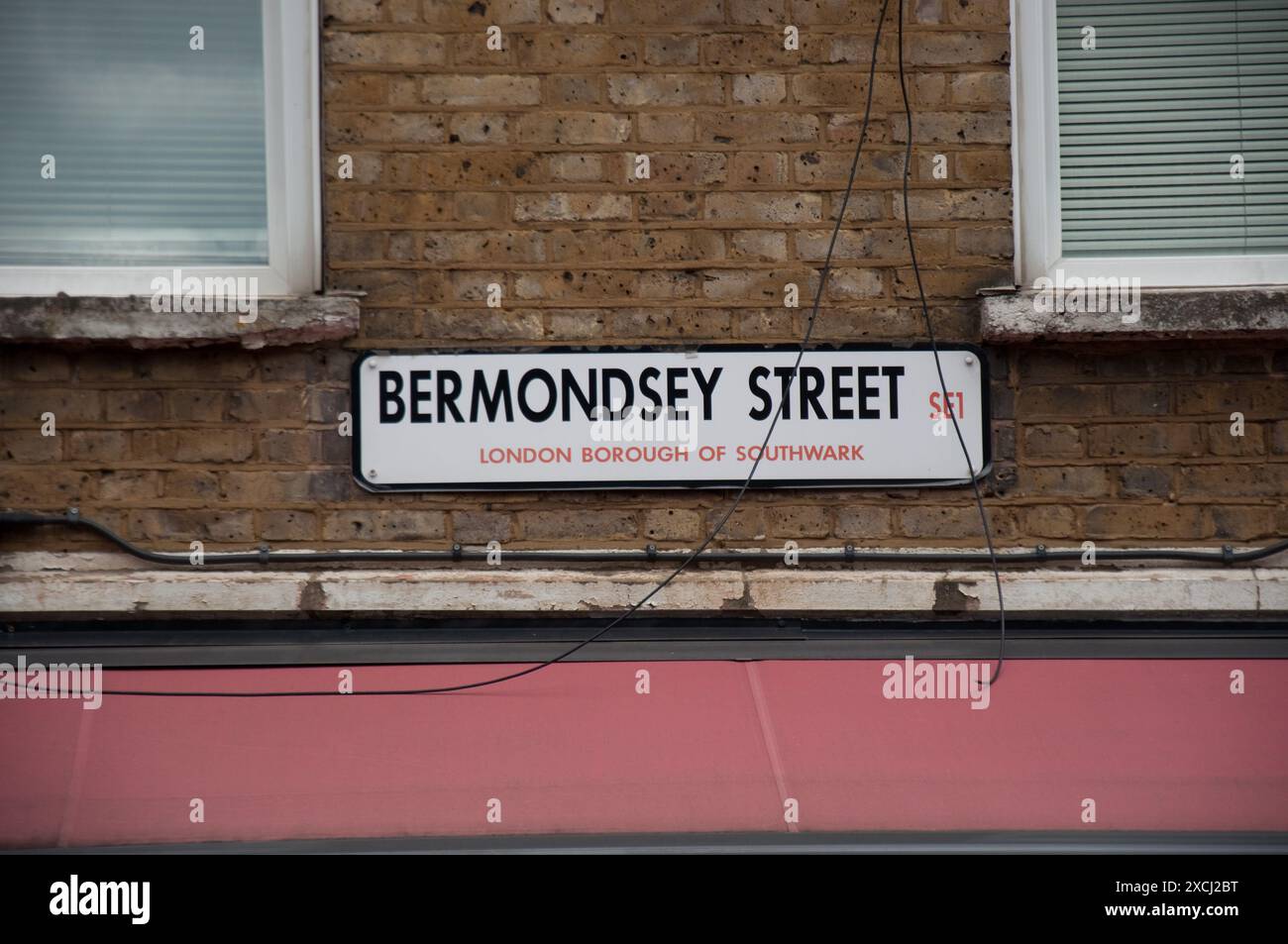 Street Sign for Bermondsey Street, Bermondsey, Southwark, London, UK ...
