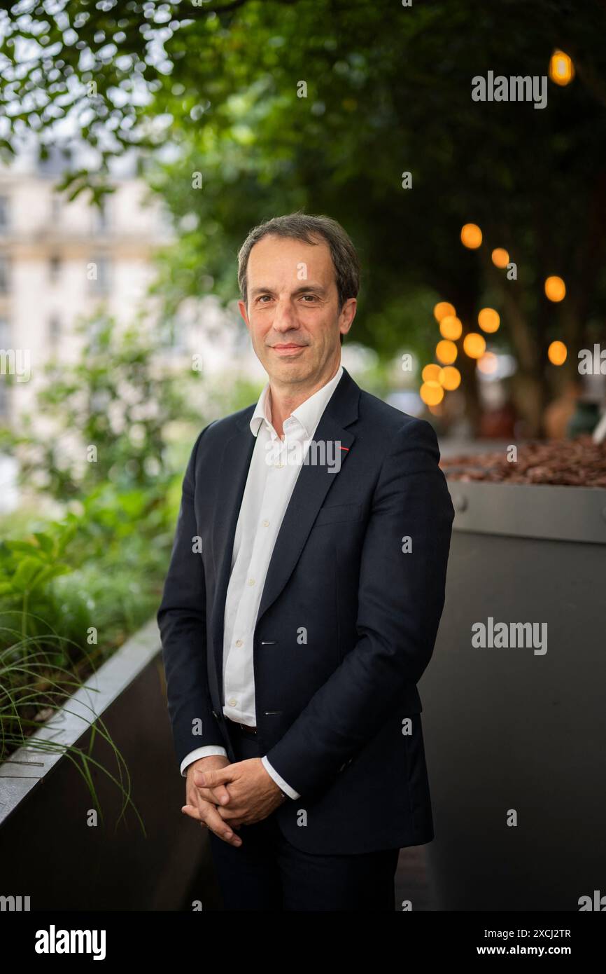 Paris, France. 13th June, 2024. Portrait of Christophe Fanichet ...