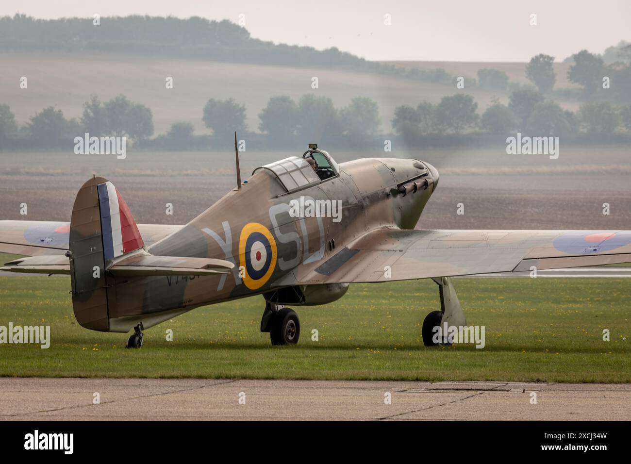 Hawker Hurricane Mk1 'V7497', Duxford Airfield, Cambridgeshire, UK ...