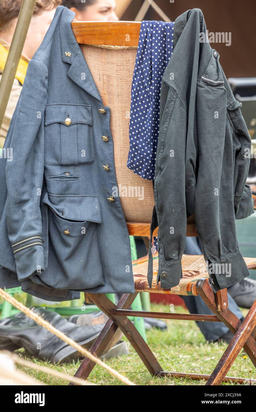 Wwii british pilot uniform hi-res stock photography and images - Alamy