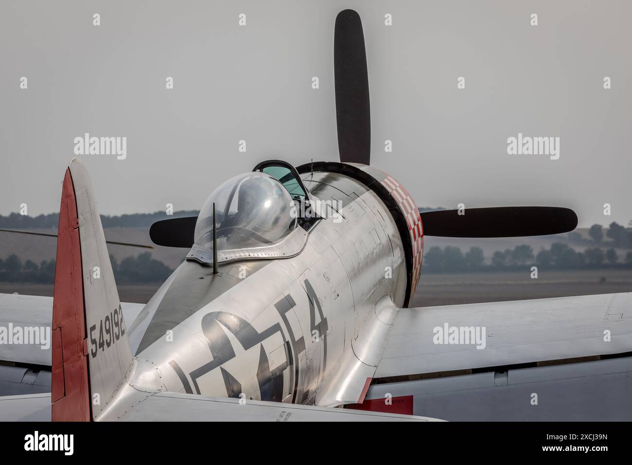 Republic P-47D Thunderbolt '549192/F4-J', Duxford Airfield ...