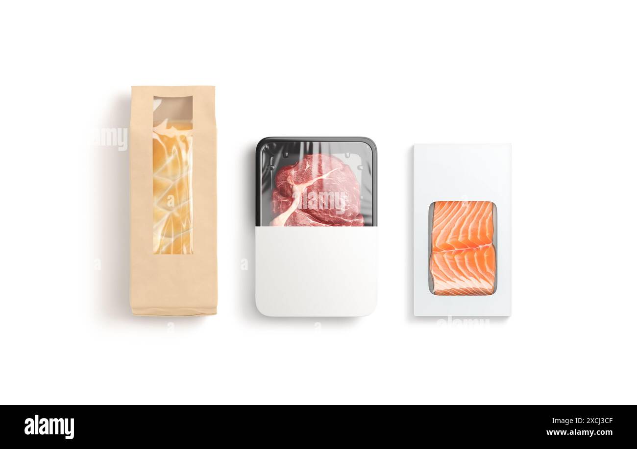 Transparent paper with beef food packaging hi-res stock photography and ...