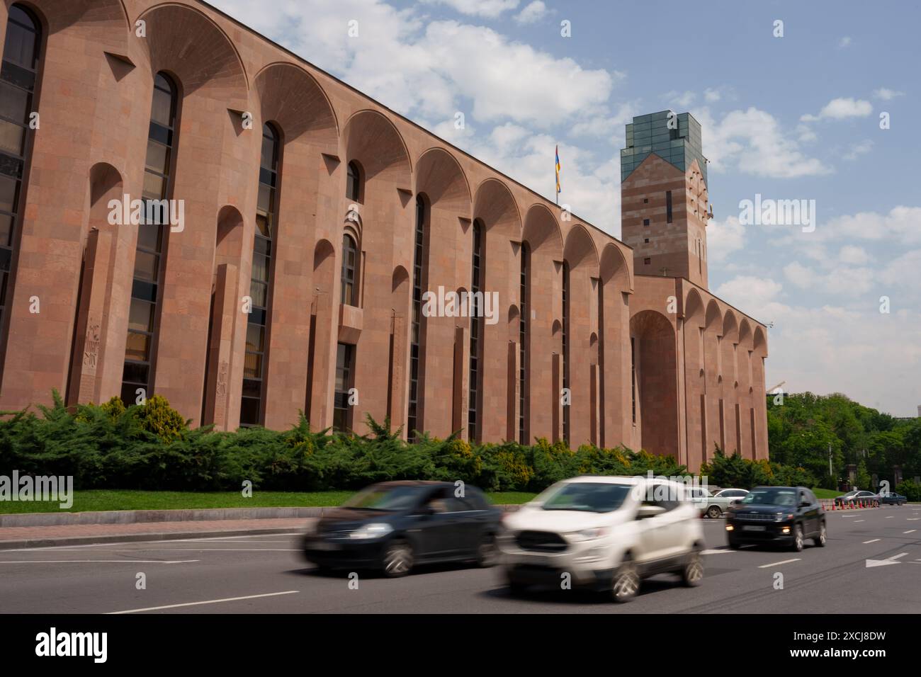 Yerevan Natural History Museum and Municipality building, Yerevan ...