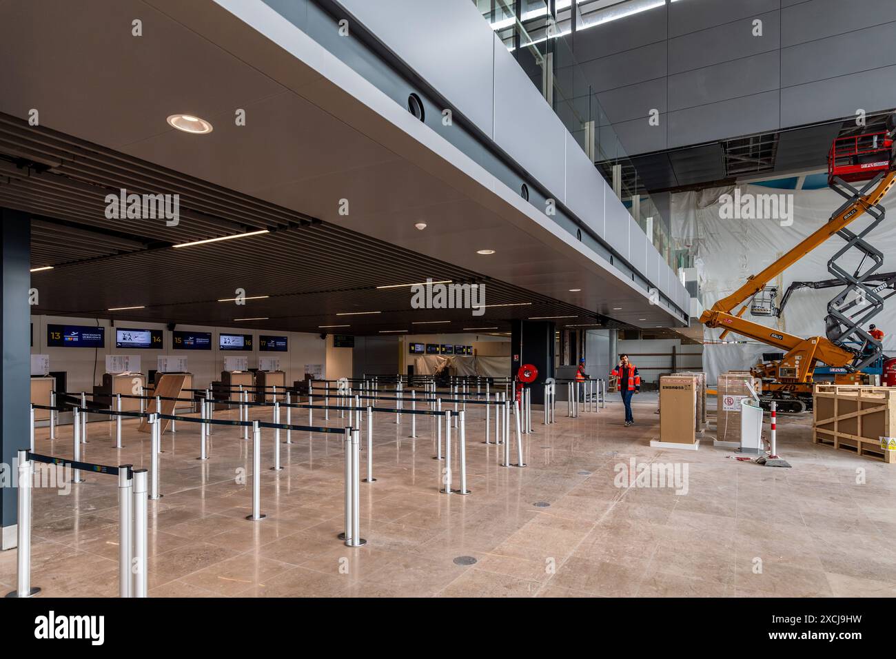 Marseille, France. 14th June, 2024. General view of the Terminal 1 ...
